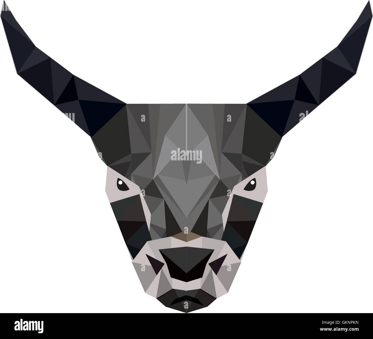 Polygon goat hi-res stock photography and images - Alamy