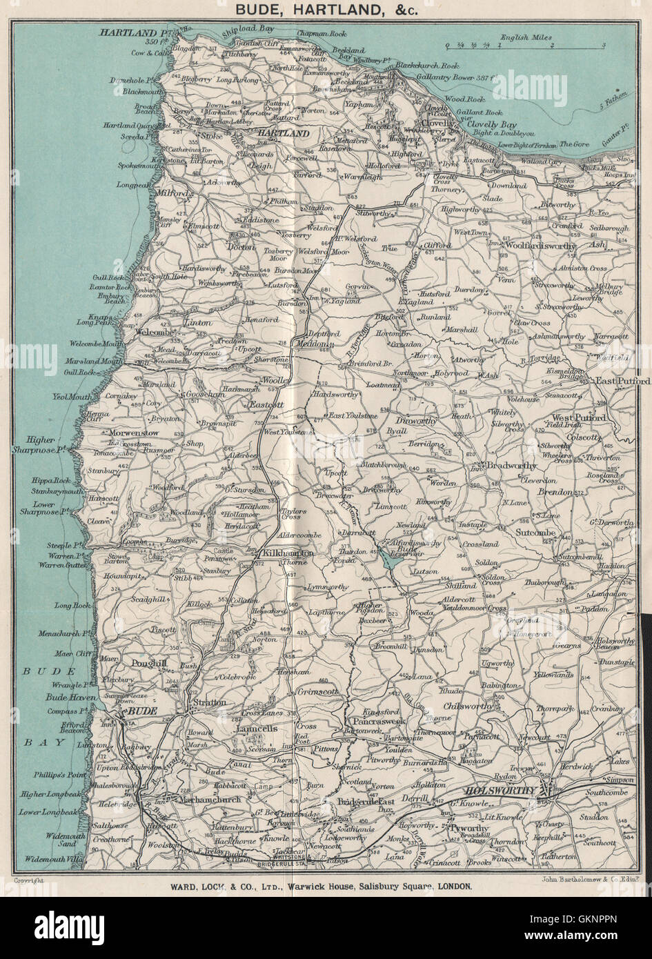 Map of padstow hi-res stock photography and images - Alamy