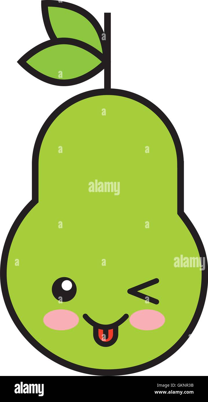 vegetable character face isolated icon Stock Vector Image & Art - Alamy