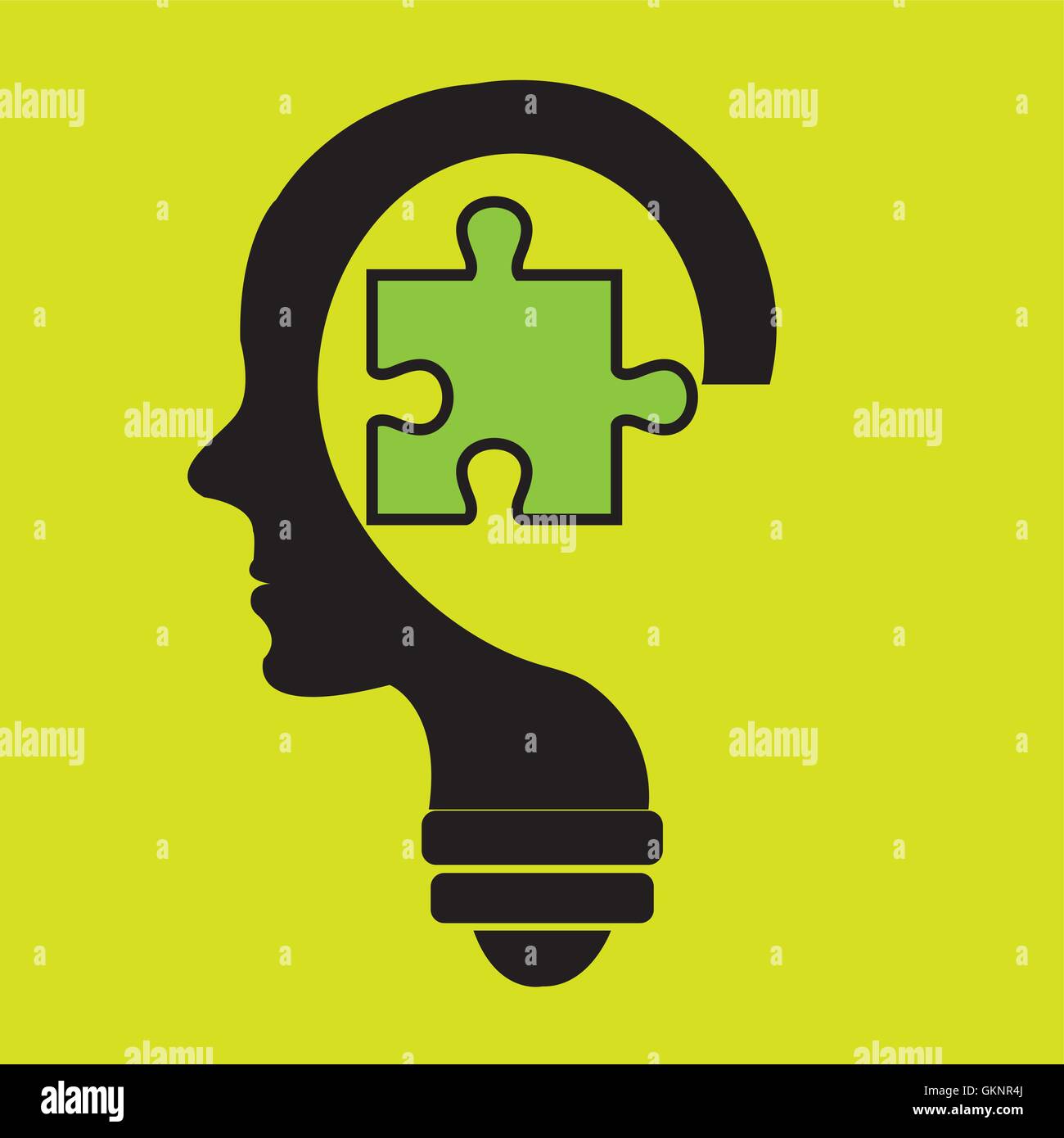 silhouette idea creativity icon Stock Vector Image & Art - Alamy