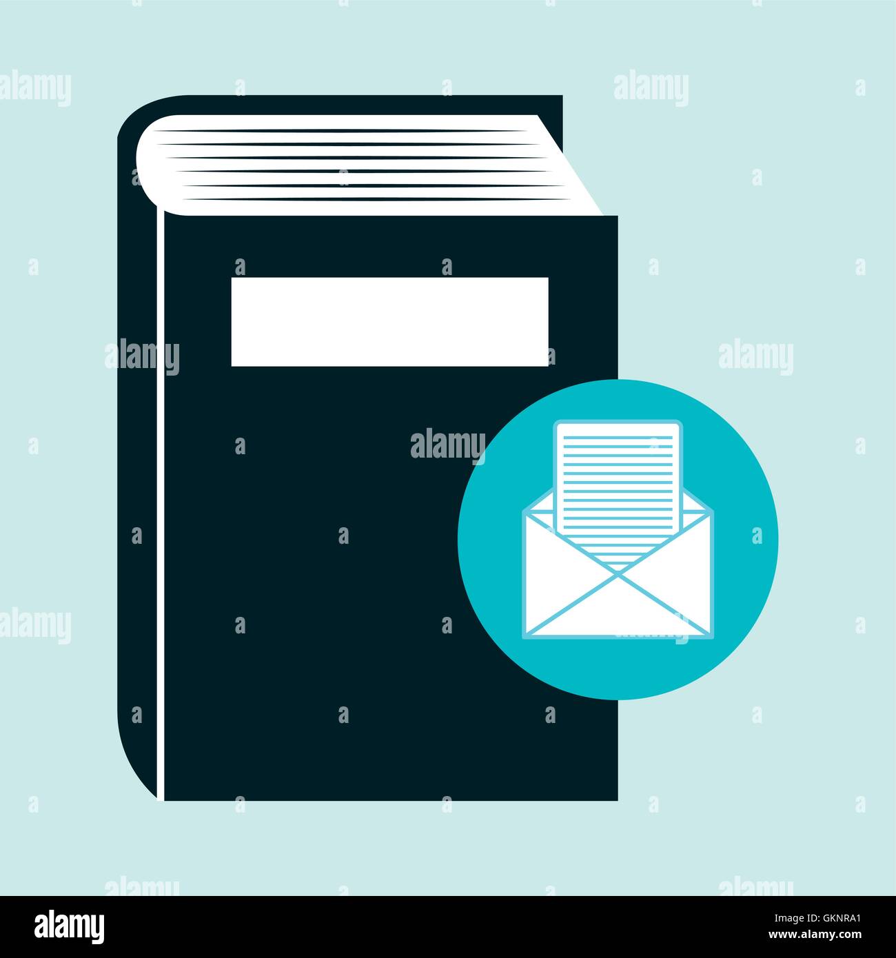 book literature library icon Stock Vector Image & Art - Alamy