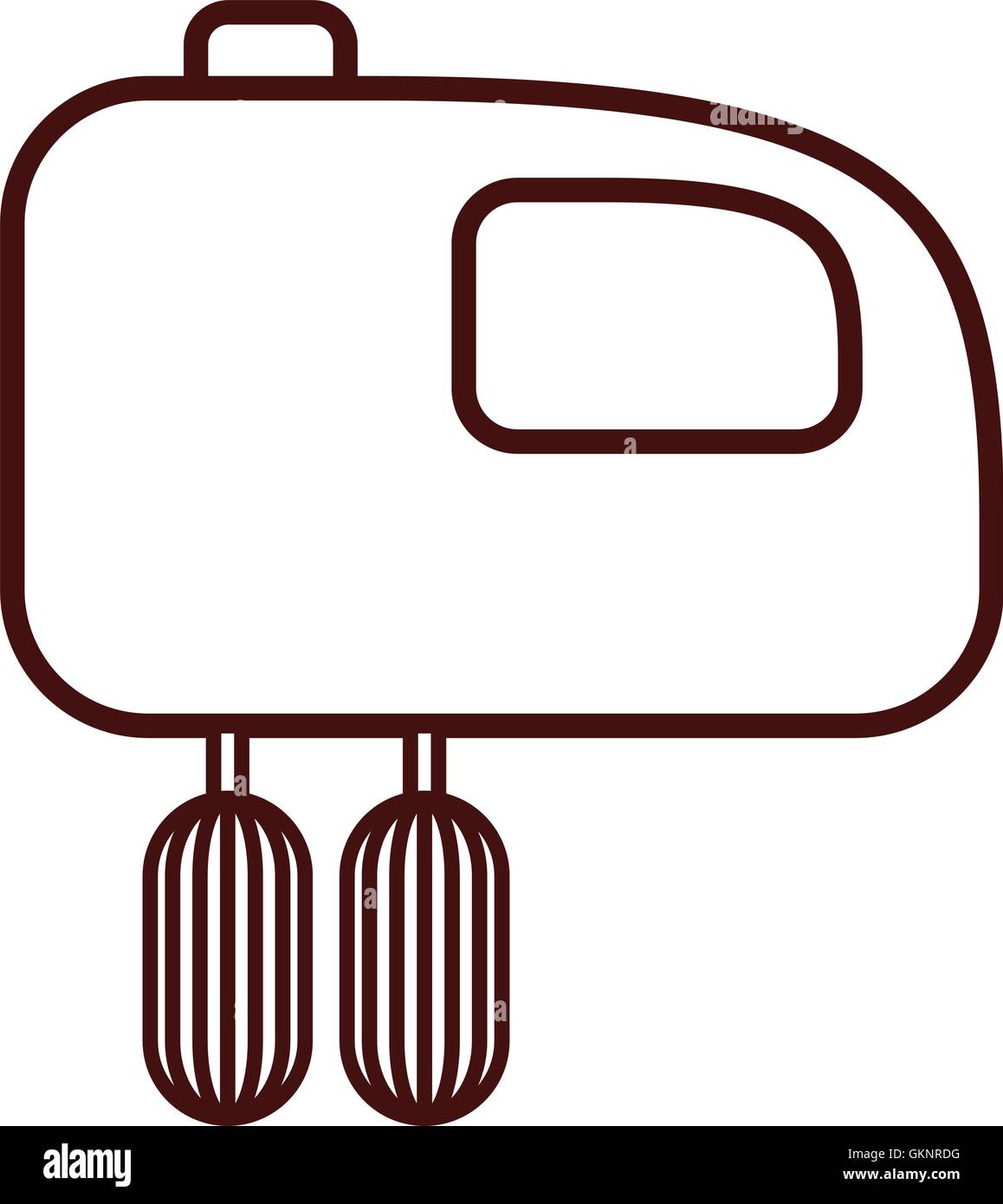 kitchen appliance electric isolated icon Stock Vector Image & Art - Alamy