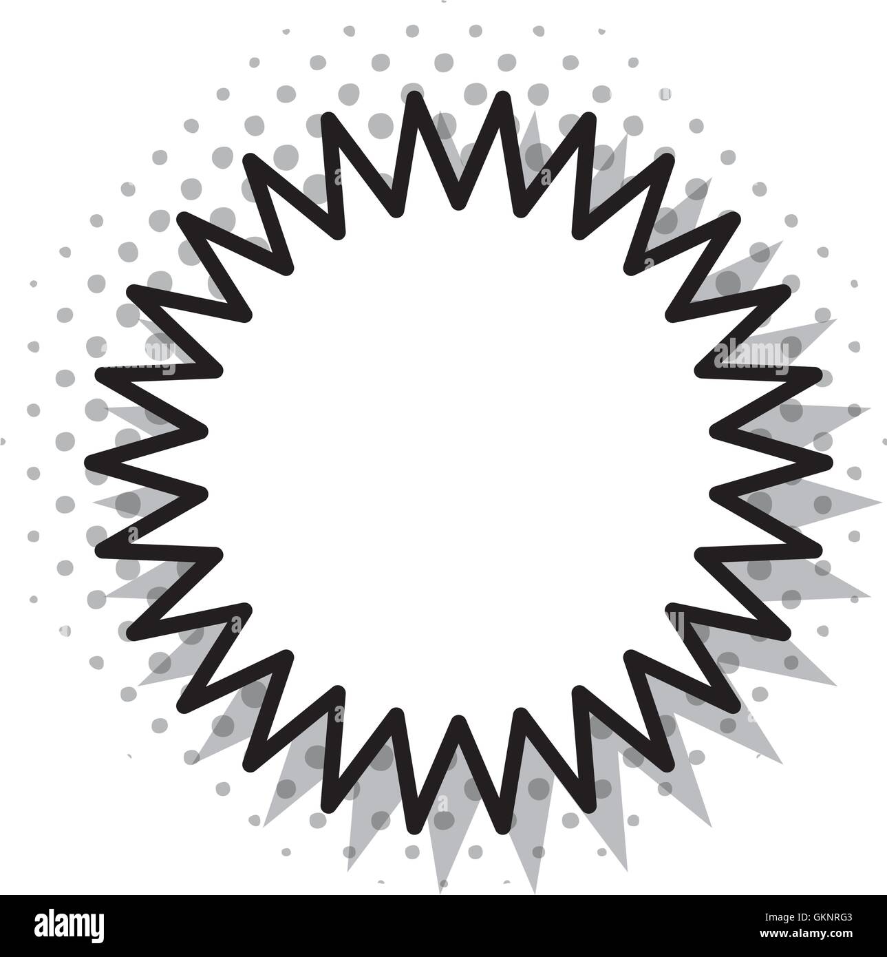 splash bubble comic isolated icon Stock Vector Image & Art - Alamy