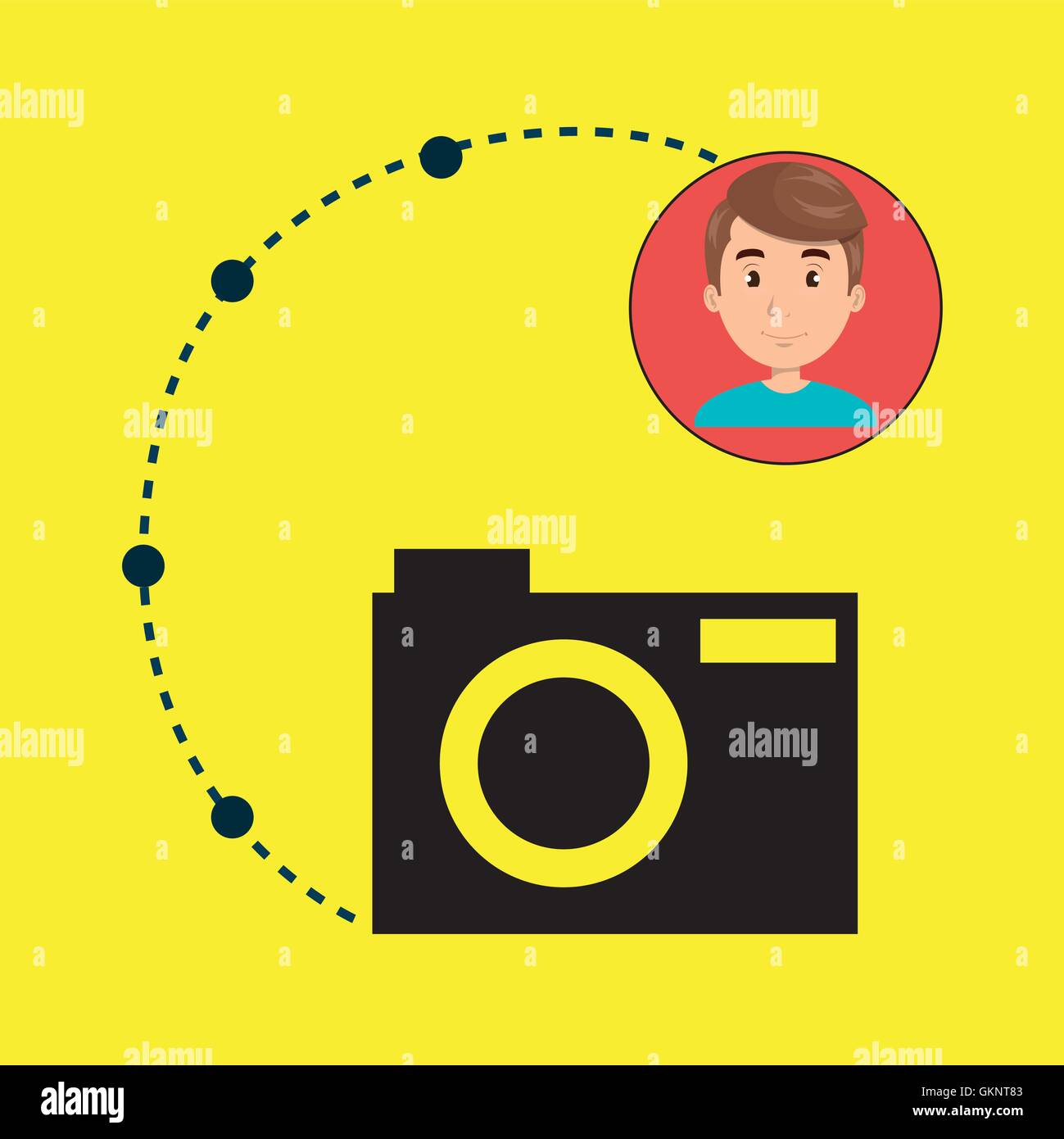 boy connection app icon Stock Vector Image & Art - Alamy
