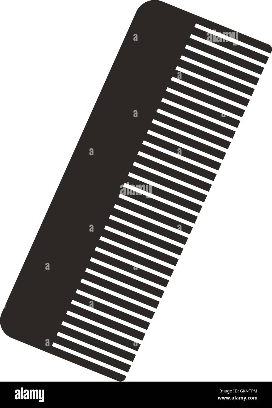 comb silhouette isolated icon Stock Vector Image & Art - Alamy