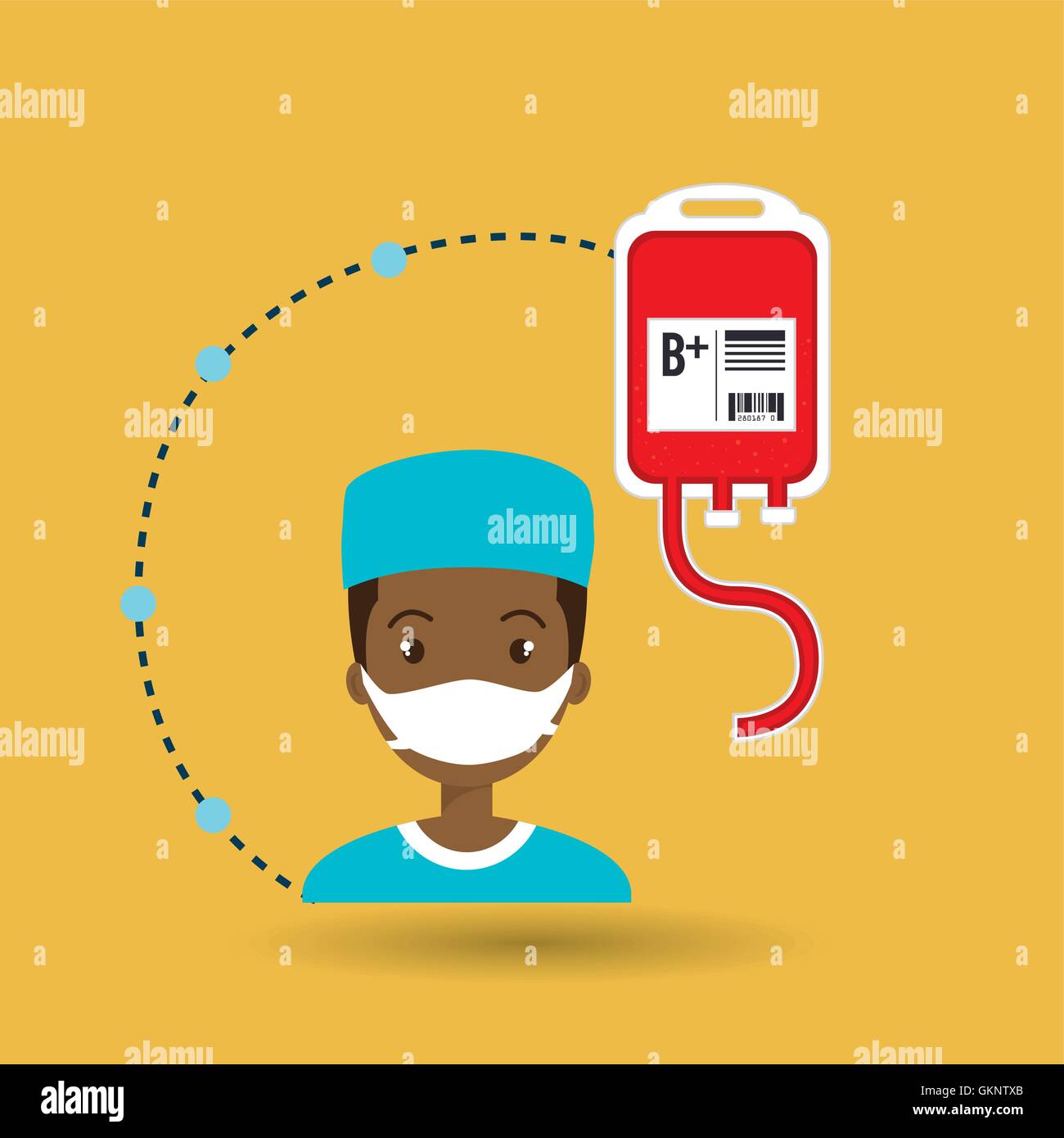 man staff medical service Stock Vector Image & Art - Alamy