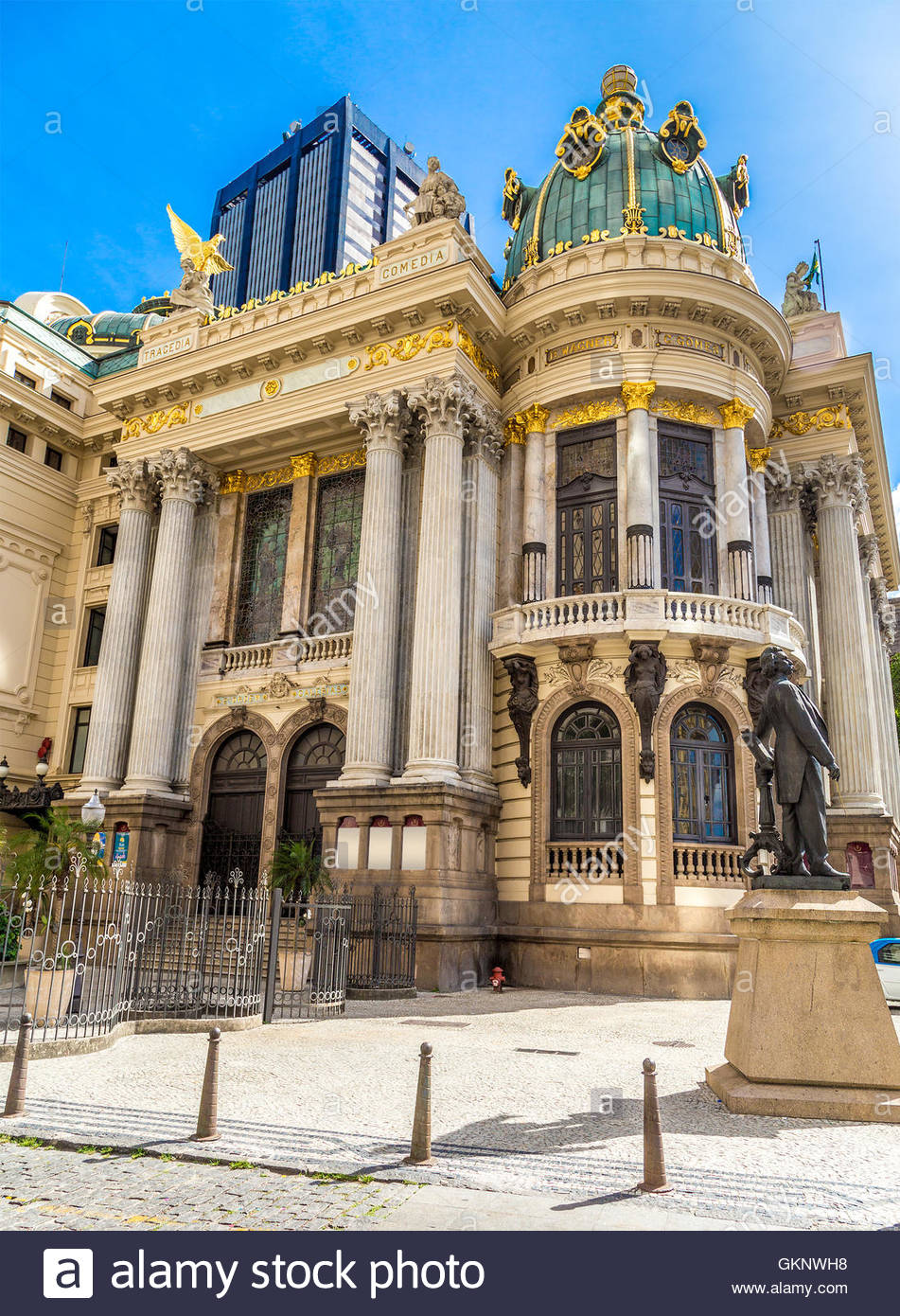 Teatro Municipal Do Rio De Janeiro Stock Photos & Teatro Municipal Do ...