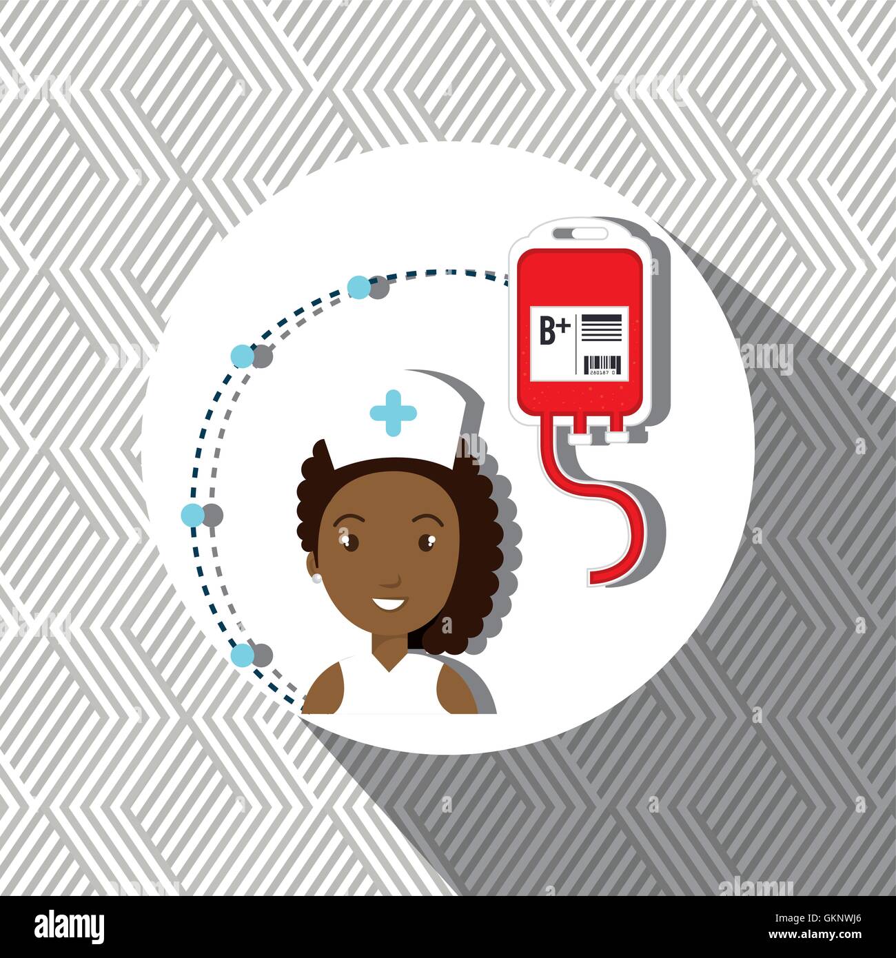 woman medical staff blood Stock Vector Image & Art - Alamy
