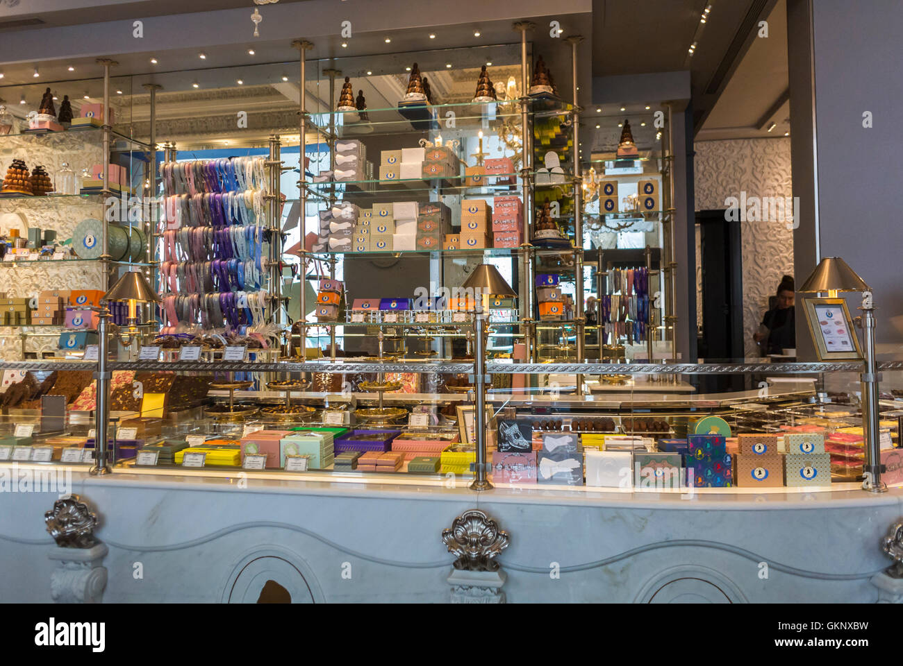 Paris, France, Inside Store, Luxury Shopping Chocolatier, French ...