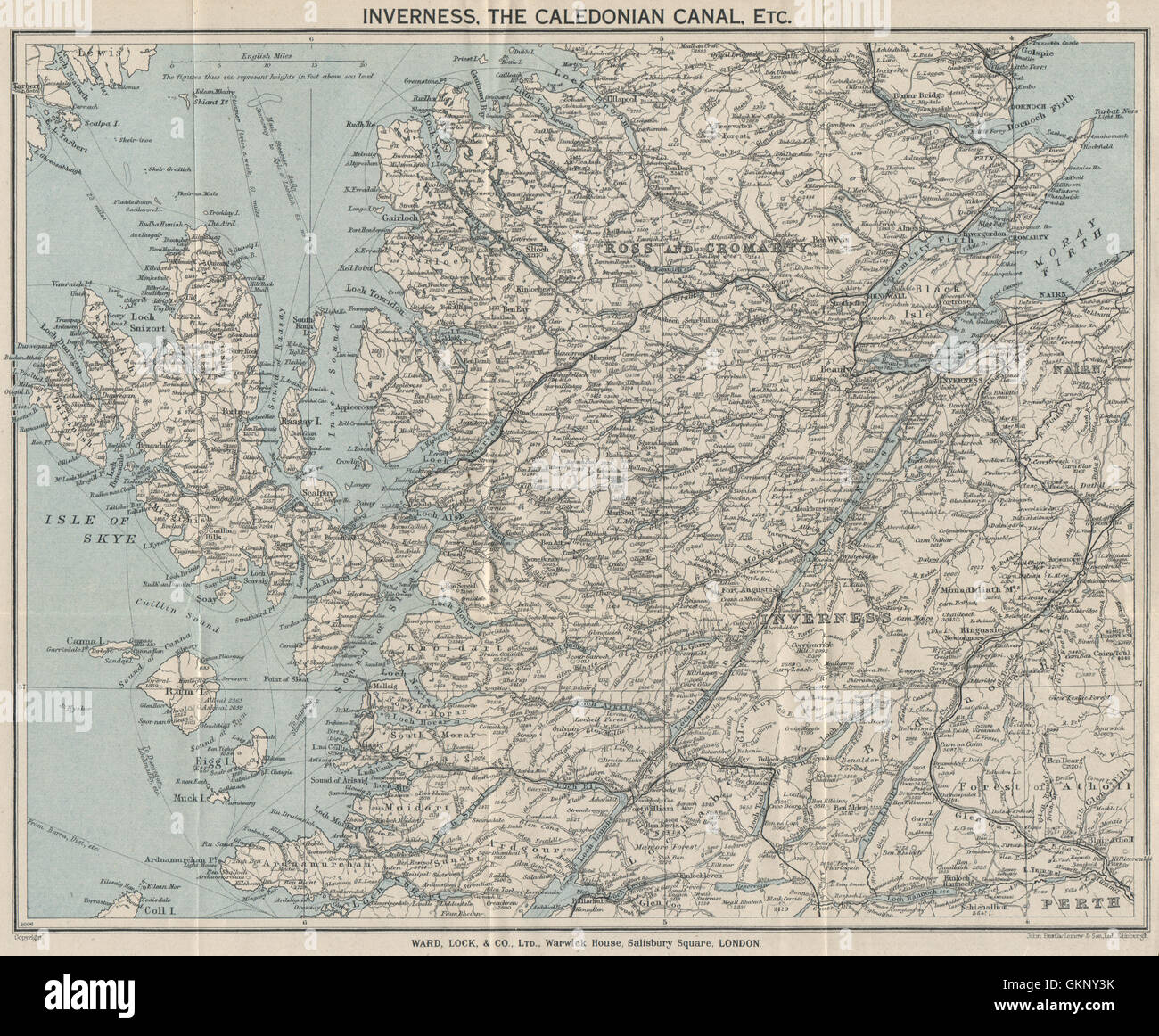 John bartholomew map canal hi-res stock photography and images - Alamy