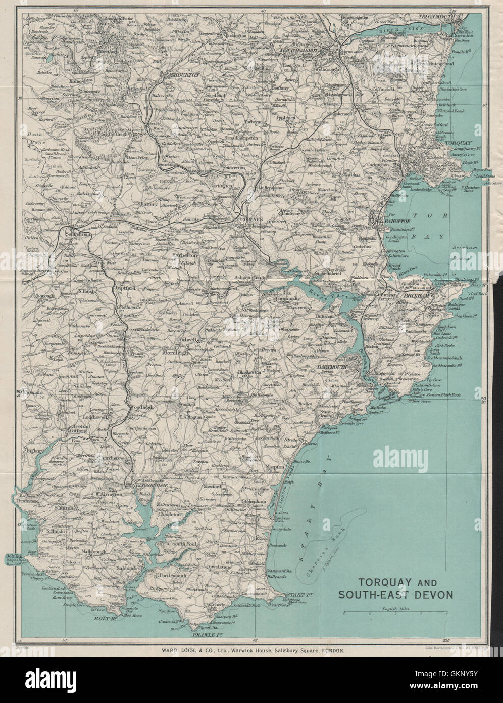 SOUTH HAMS & TORBAY Paignton Brixham Totnes Salcombe Kingsbridge. Devon ...