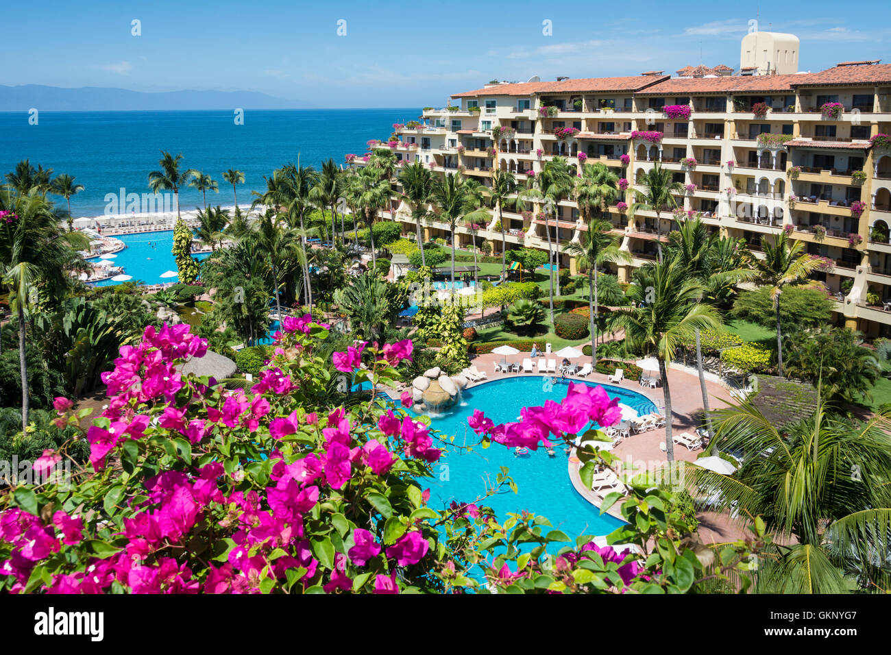 Velas Vallarta Hotel in Puerto Vallarta, Jalisco, Mexico Stock Photo ...