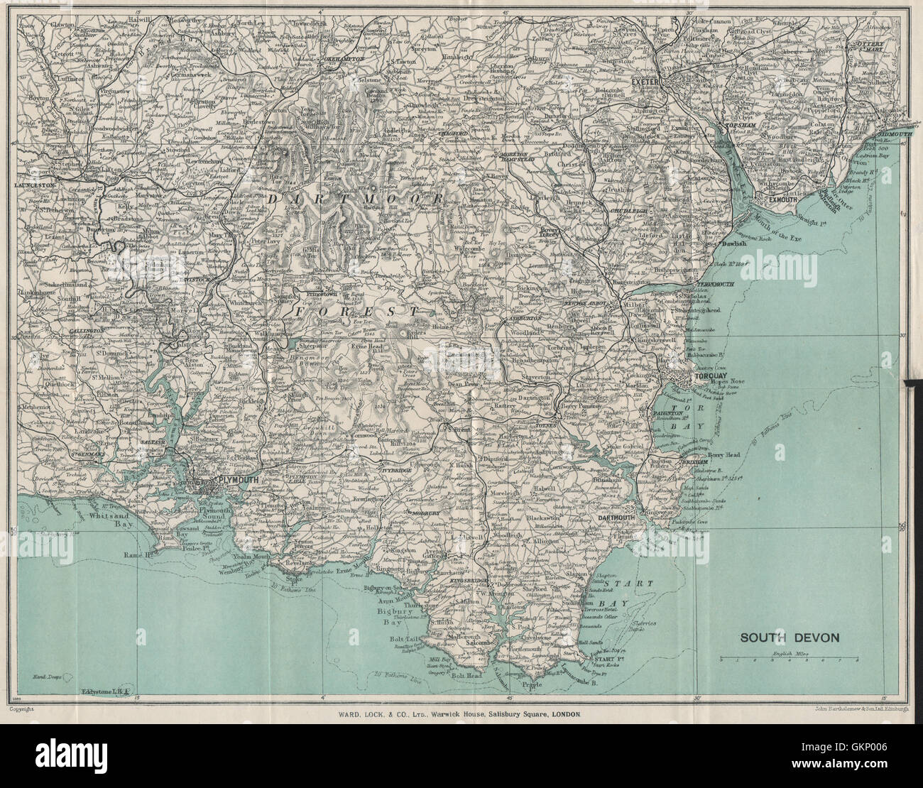Torquay map hi-res stock photography and images - Alamy