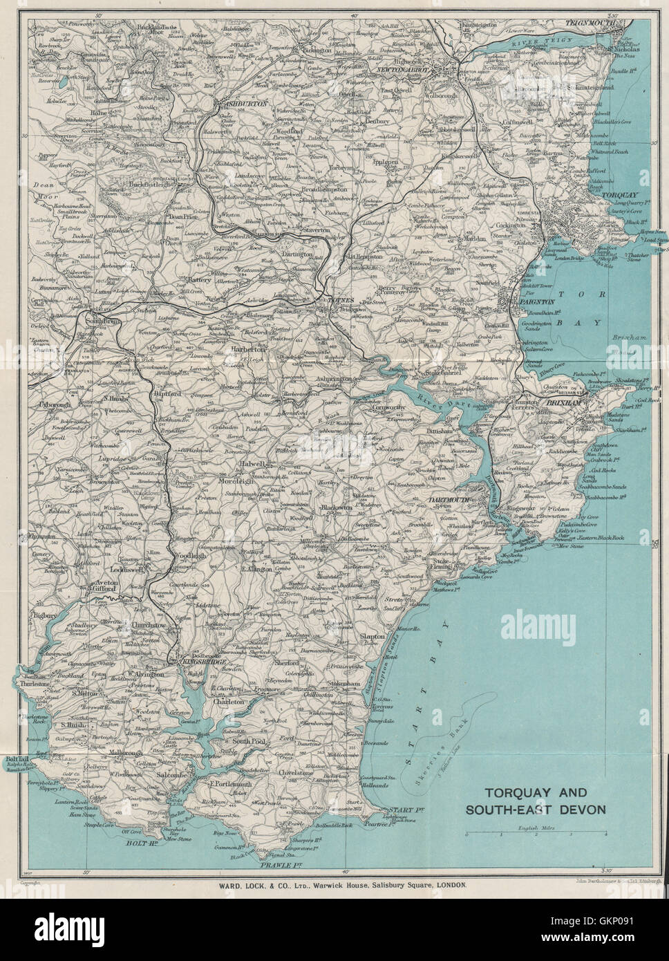 SOUTH HAMS & TORBAY Paignton Brixham Totnes Salcombe Kingsbridge. Devon ...