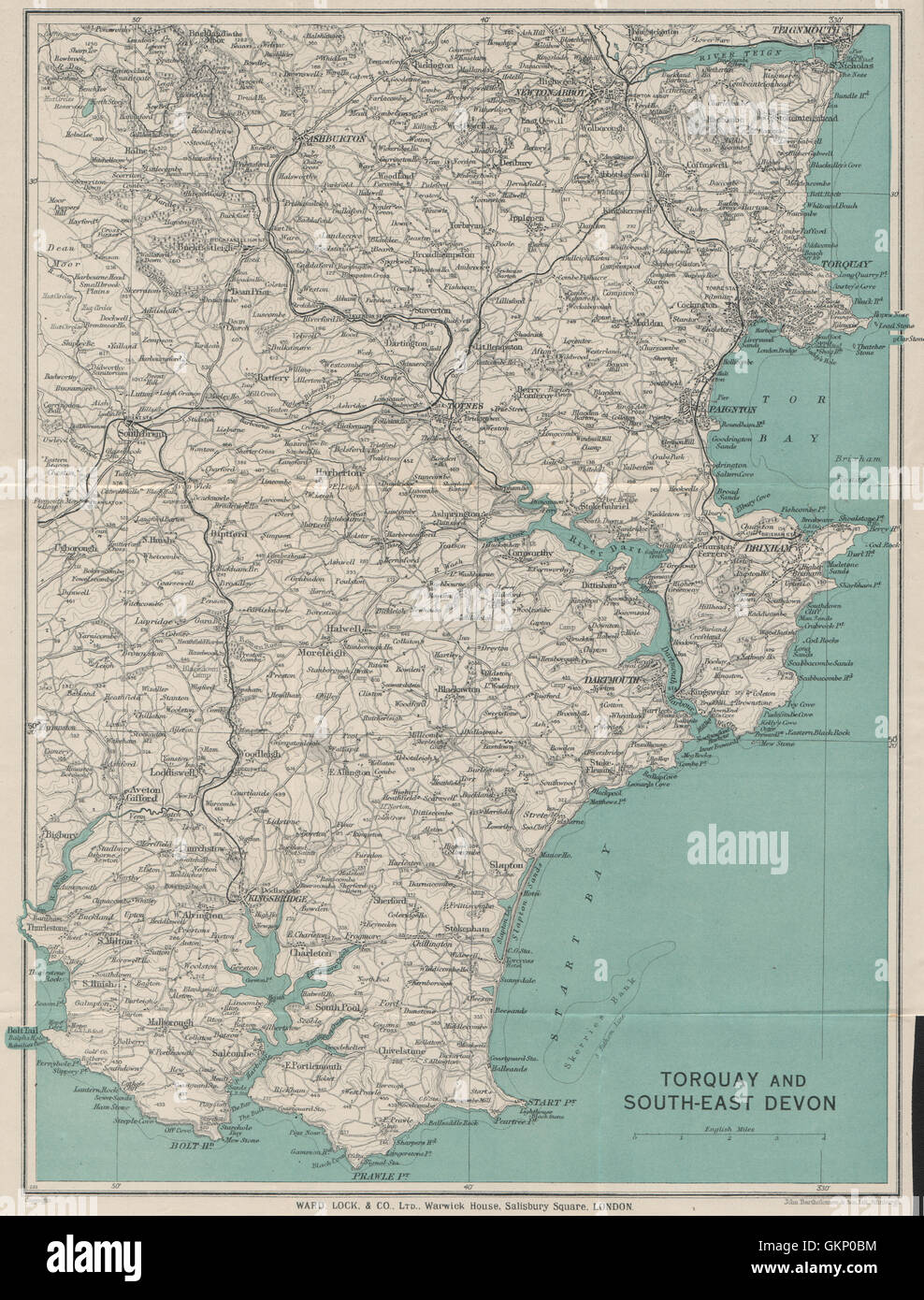 SOUTH HAMS & TORBAY Paignton Brixham Salcombe Kingsbridge Totnes. Devon ...