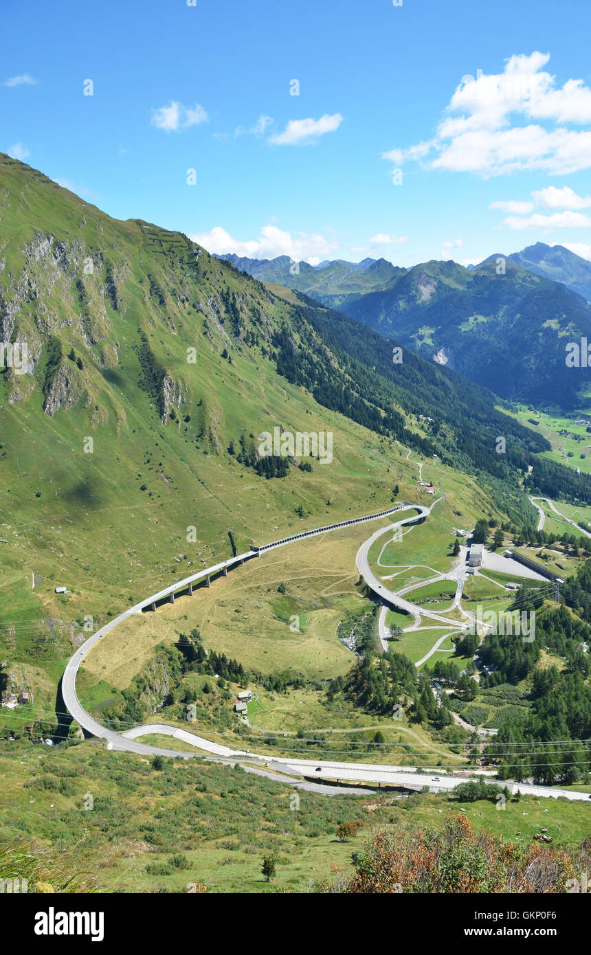 Gotthard pass, Switzerland Stock Photo - Alamy