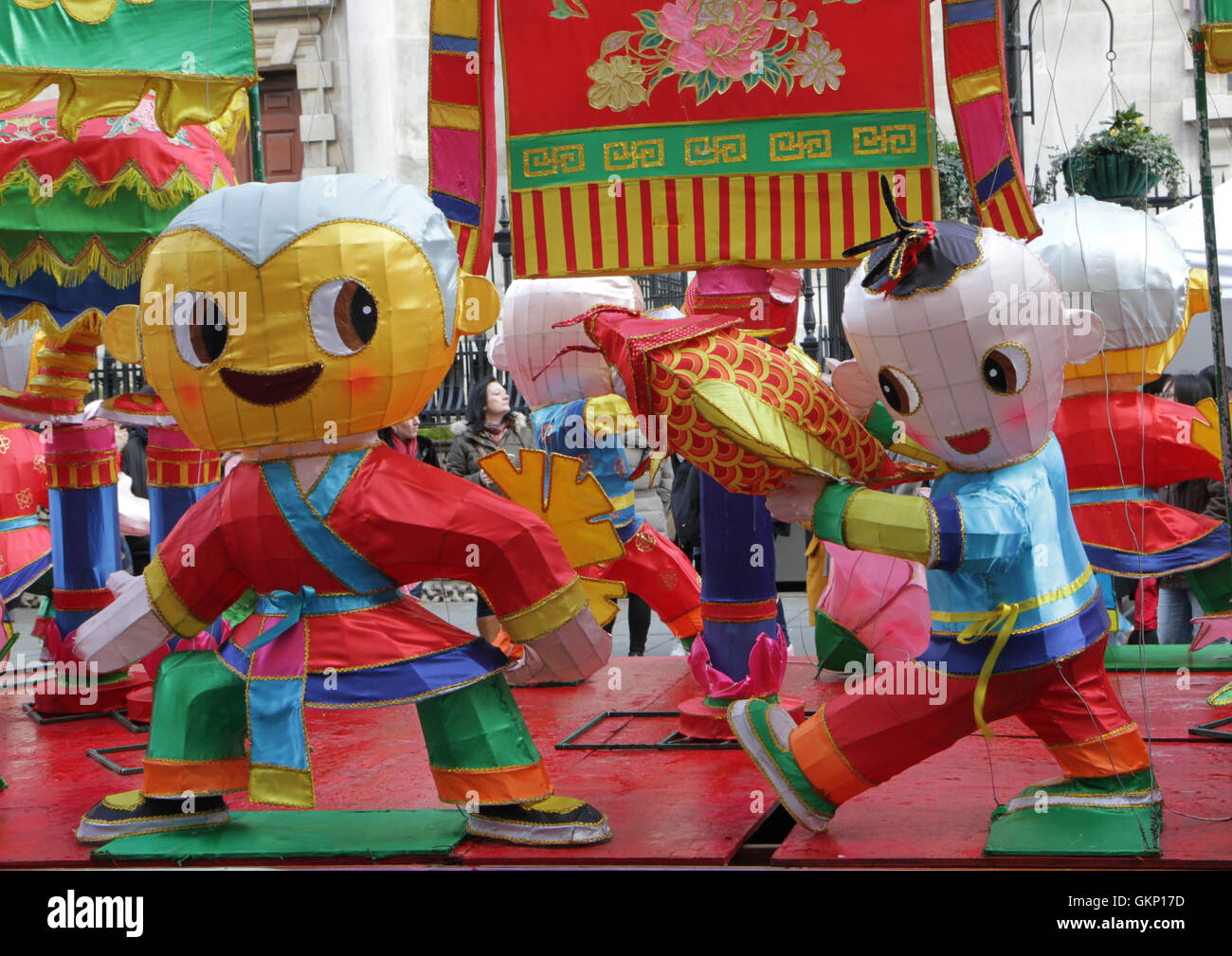 Chinese New Year Float Stock Photo - Alamy