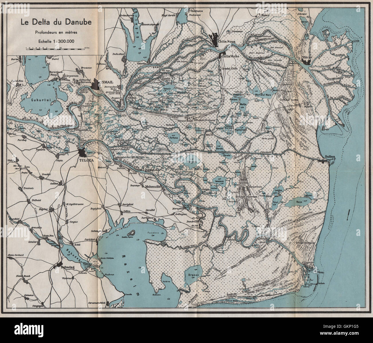 Danube map century hi-res stock photography and images - Alamy