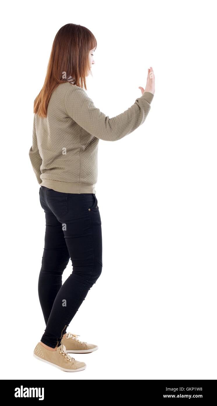 back view of woman Stock Photo - Alamy