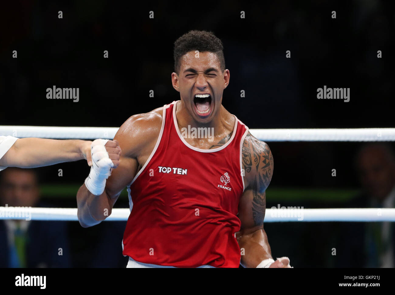 Great Britain's Joe Joyce (out of pic) suffers defeat to France's Tony ...