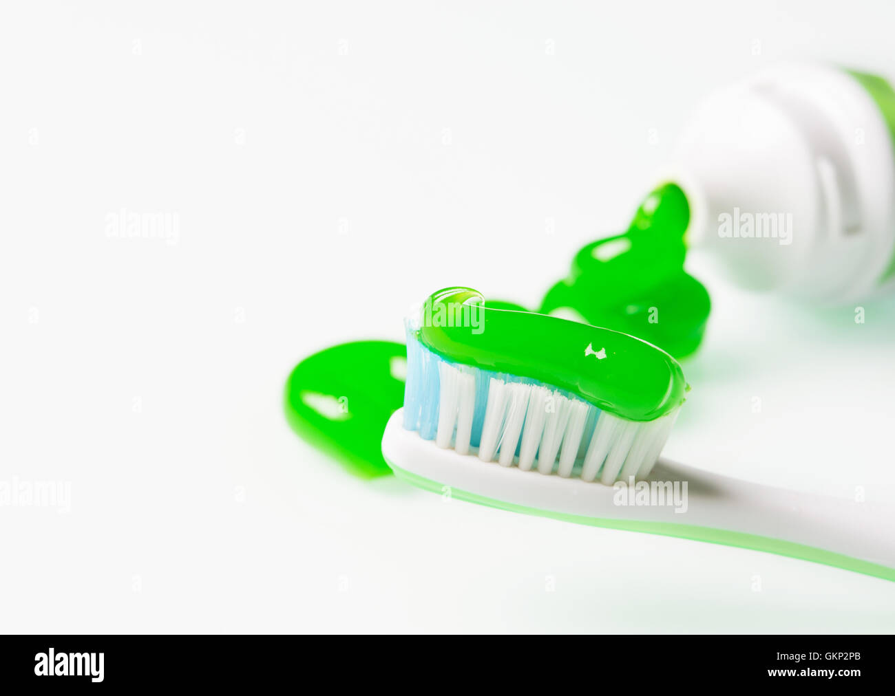 toothpaste squeezed from a tube Stock Photo - Alamy