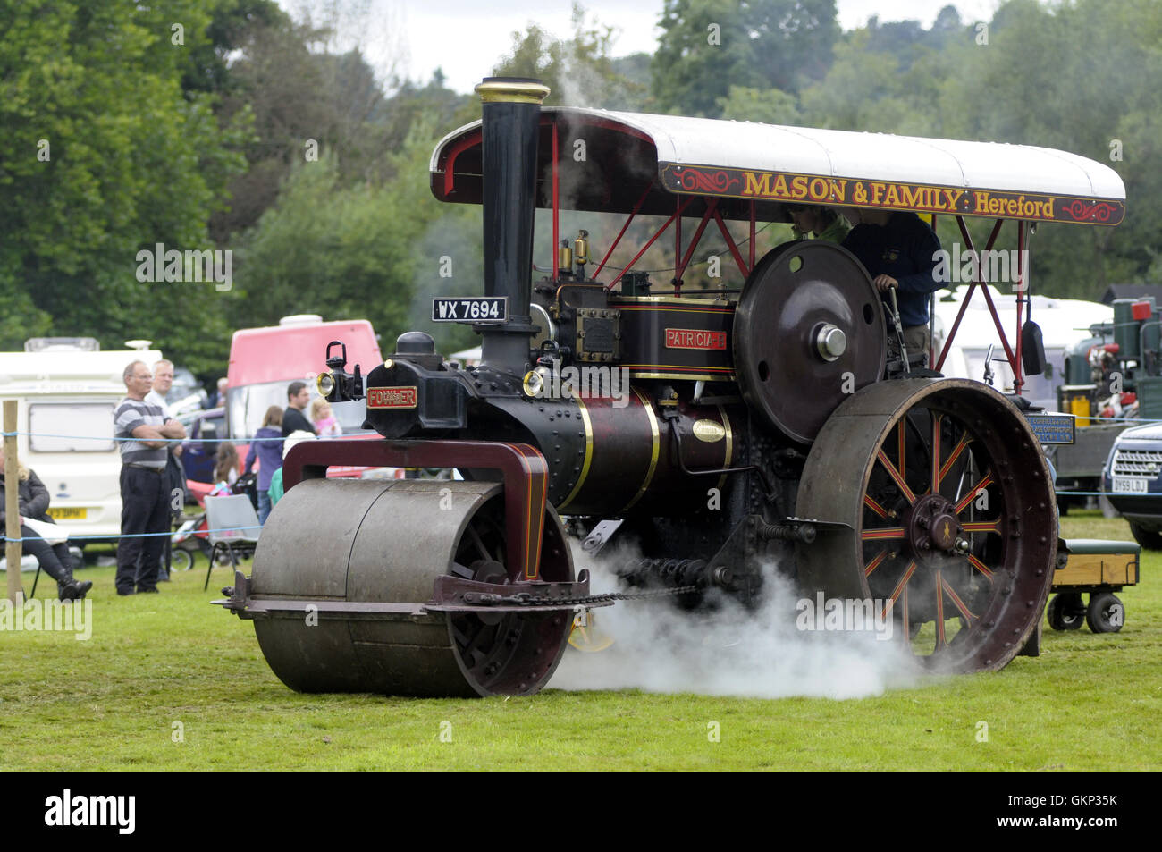 Fowler steam roller hi-res stock photography and images - Alamy