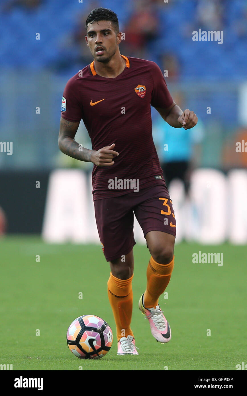 Rome, Italy. 20th Aug, 2016. Emerson in action during football match ...