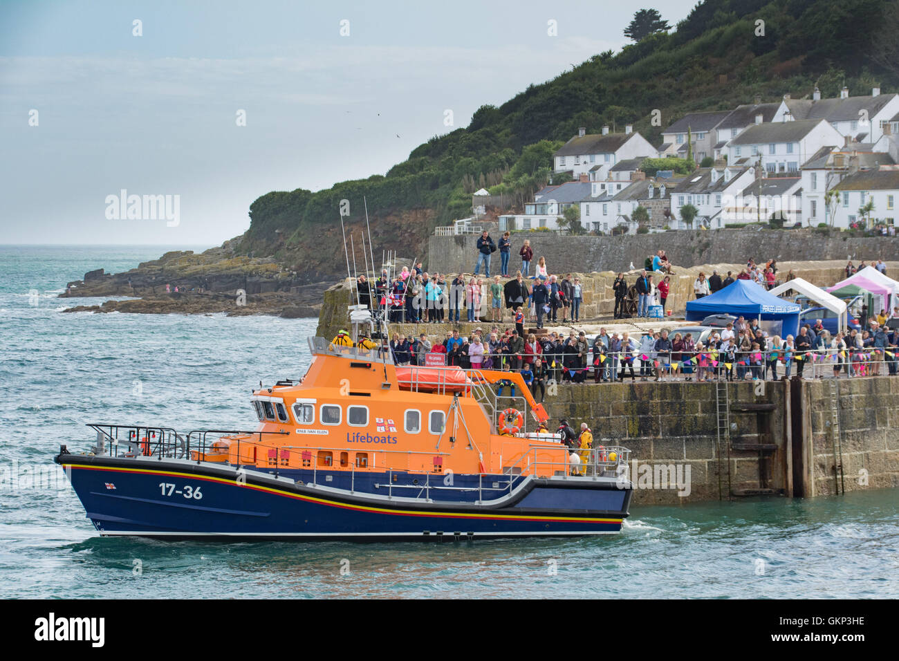 Rnli penlee lifeboat hi-res stock photography and images - Alamy