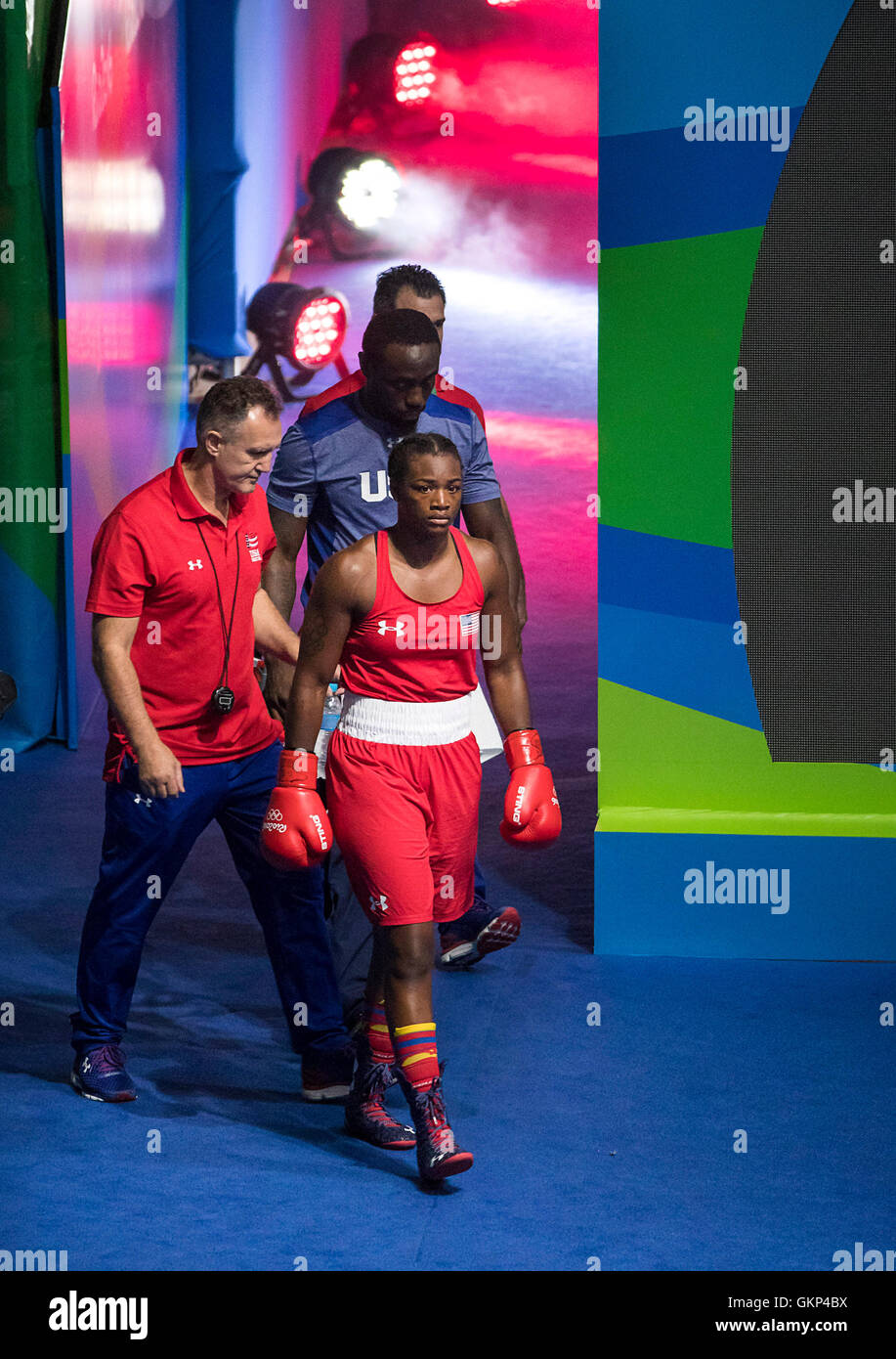 Rio De Janerio, RJ, Brazil. 20th Aug, 2016. OLYMPICS BOXING: Claressa ...