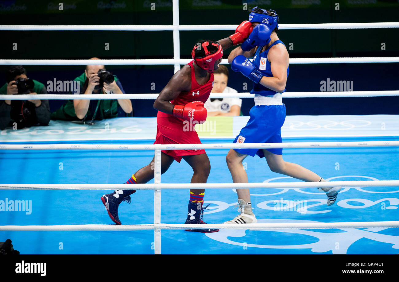 Rio De Janerio, RJ, Brazil. 20th Aug, 2016. OLYMPICS BOXING: Claressa ...