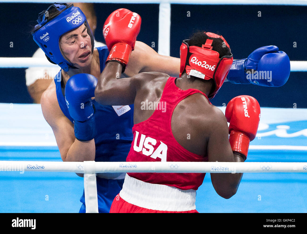 2016 olympics women's boxing hi-res stock photography and images - Alamy