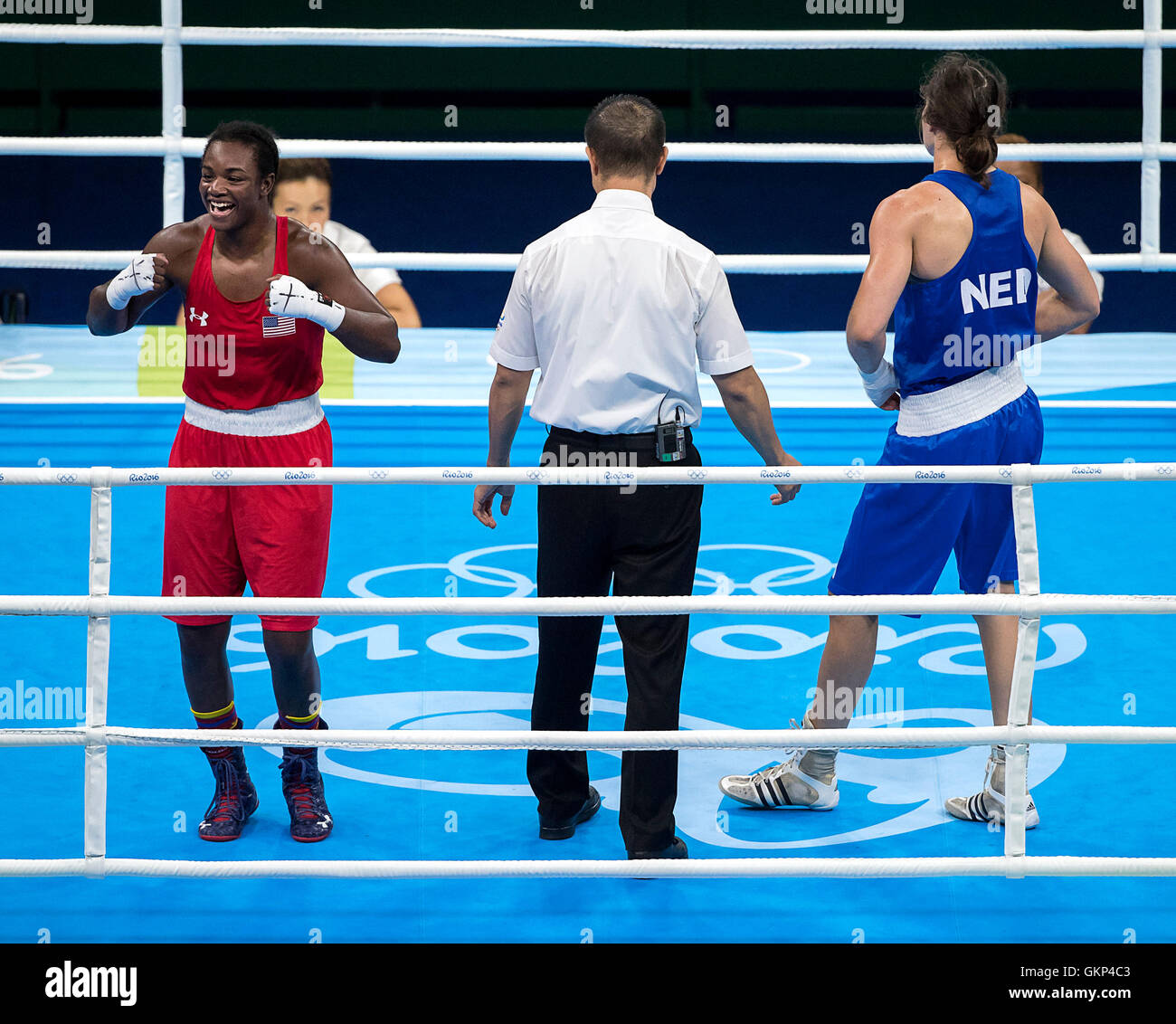 Rio De Janerio, RJ, Brazil. 20th Aug, 2016. OLYMPICS BOXING: Claressa ...