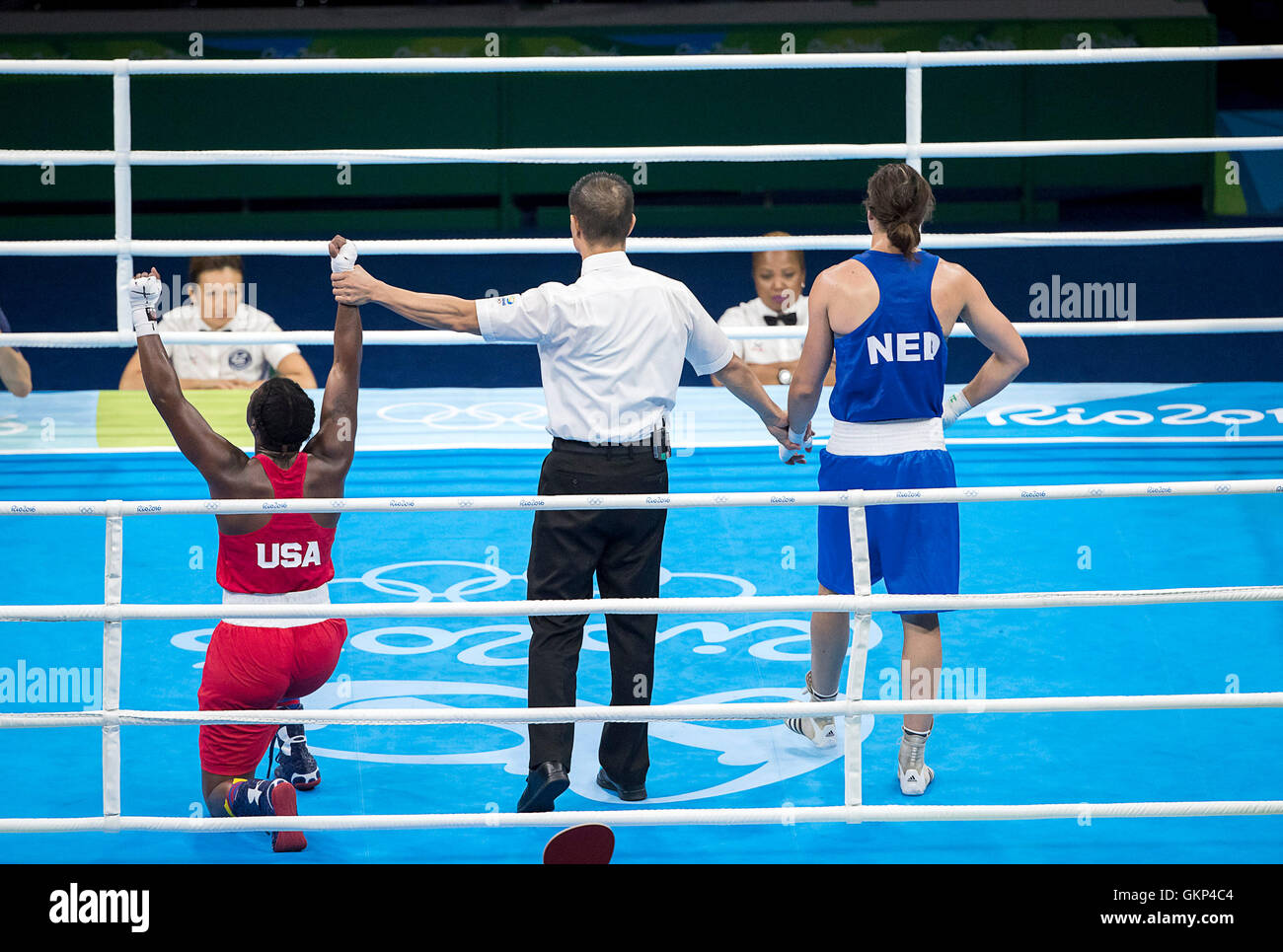 Rio De Janerio, RJ, Brazil. 20th Aug, 2016. OLYMPICS BOXING: Claressa ...