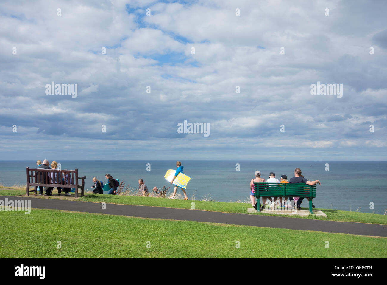 Whitby, North Yorkshire, England, UK, 21st August, 2016. Weather ...