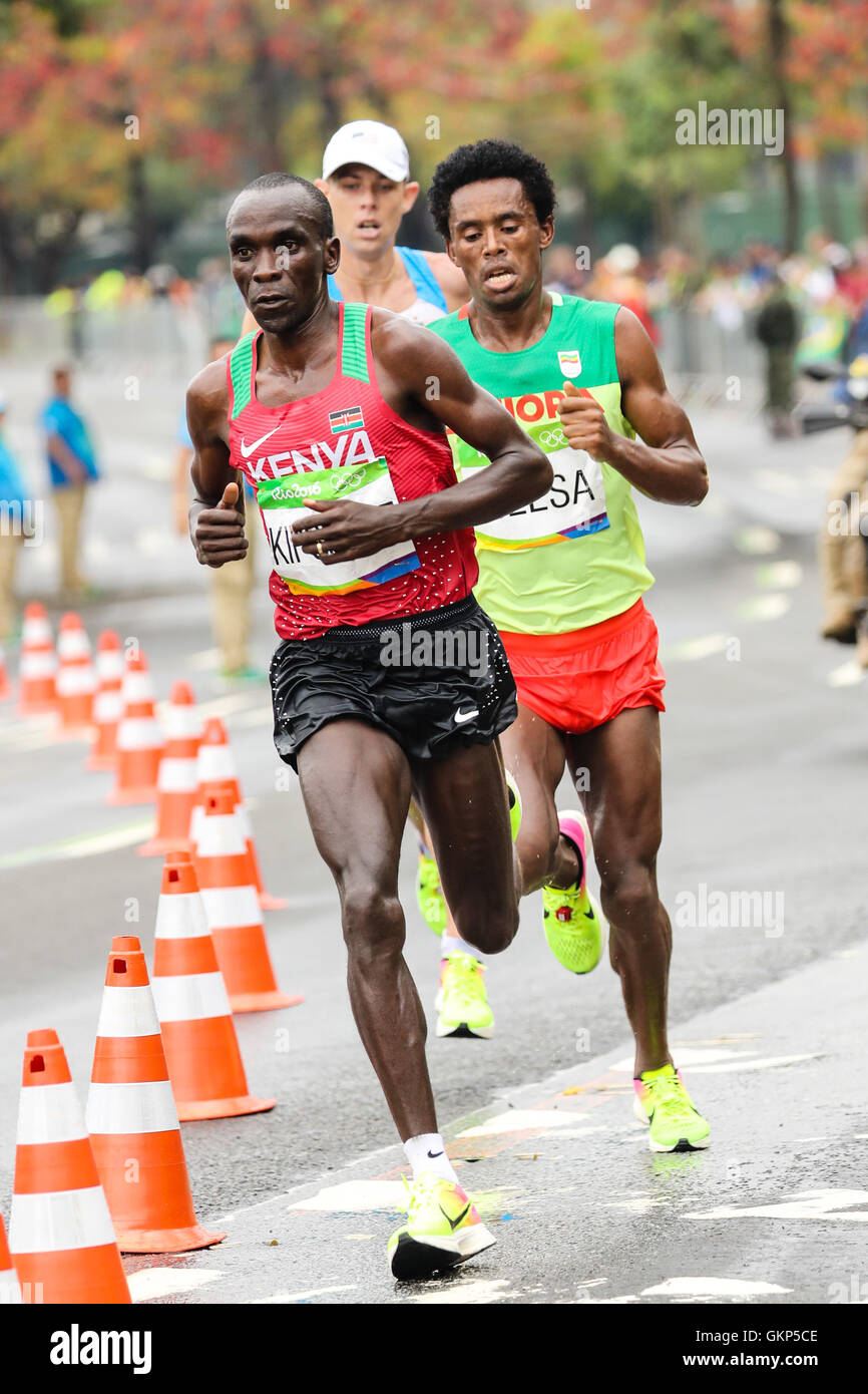 RIO DE JANEIRO, RJ - 21.08.2016: ATHLETICS RIO 2016 OLYMPICS - Eliud ...