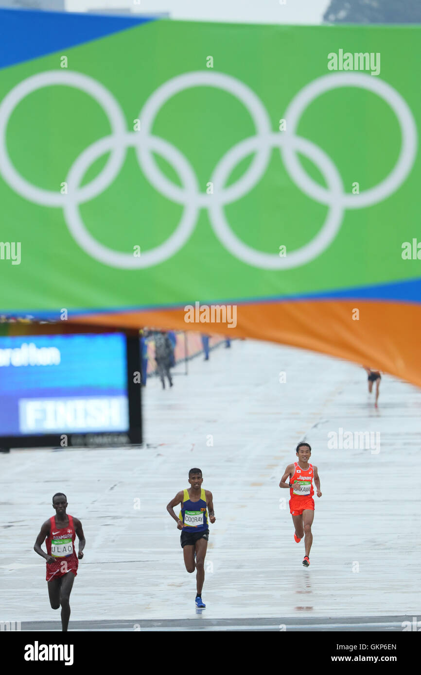 Rio de Janeiro, Brazil. 21st Aug, 2016. Suehiro Ishikawa (JPN) Marathon ...