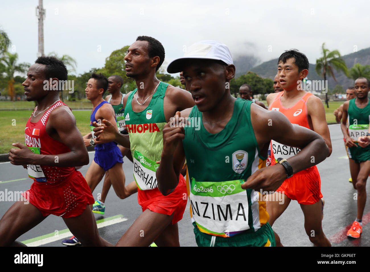 Rio de Janeiro, Brazil. 21st Aug, 2016. Satoru Sasaki (JPN) Marathon ...