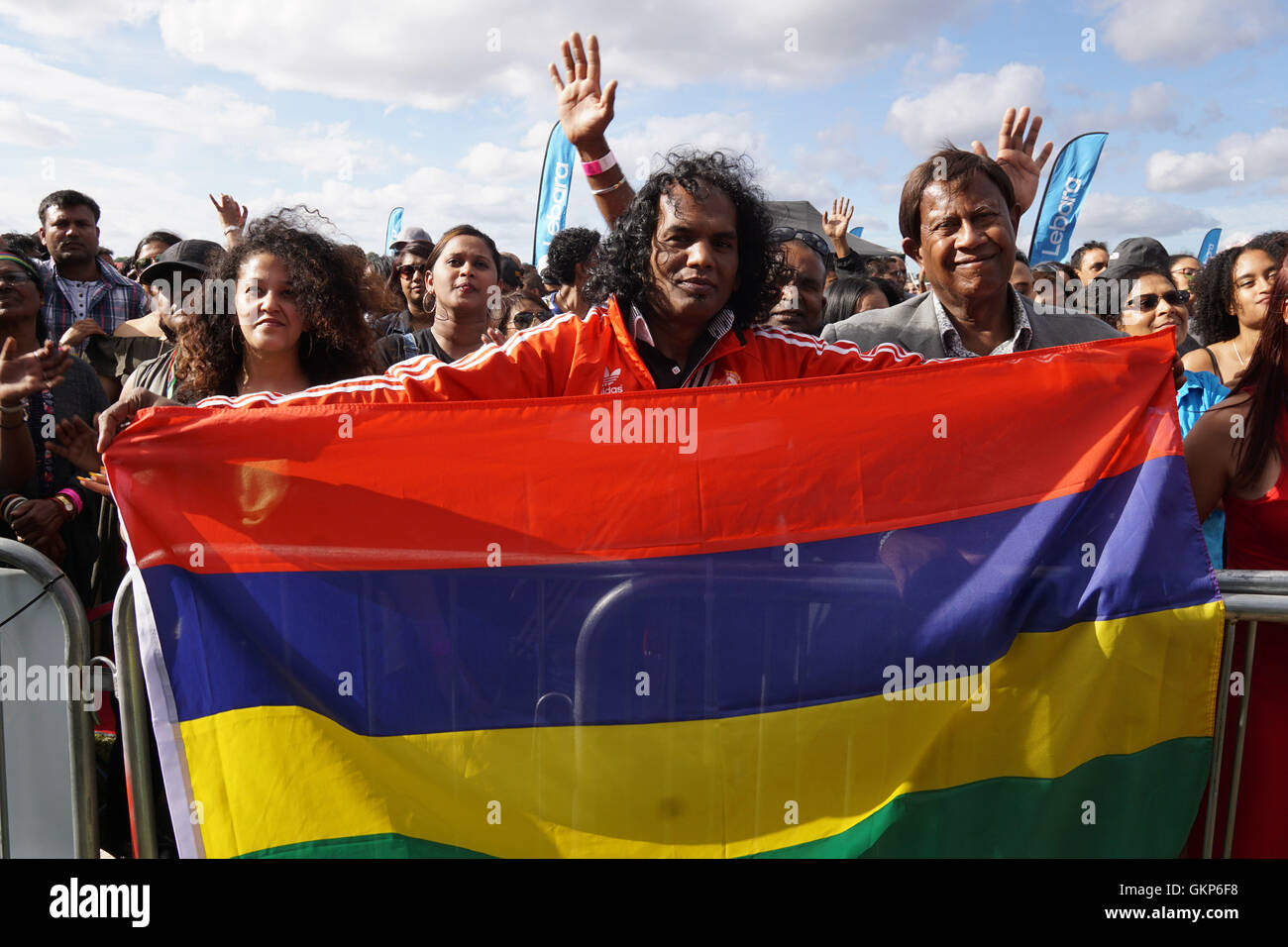 London, UK. 21st Aug, 2016. Thousands attends the Mauritian culture ...