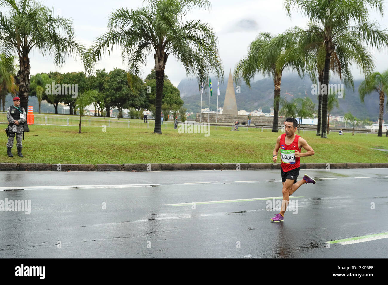Rio de Janeiro, Brazil. 21st Aug, 2016. Takizaki Kuniaki (CAM) Marathon ...