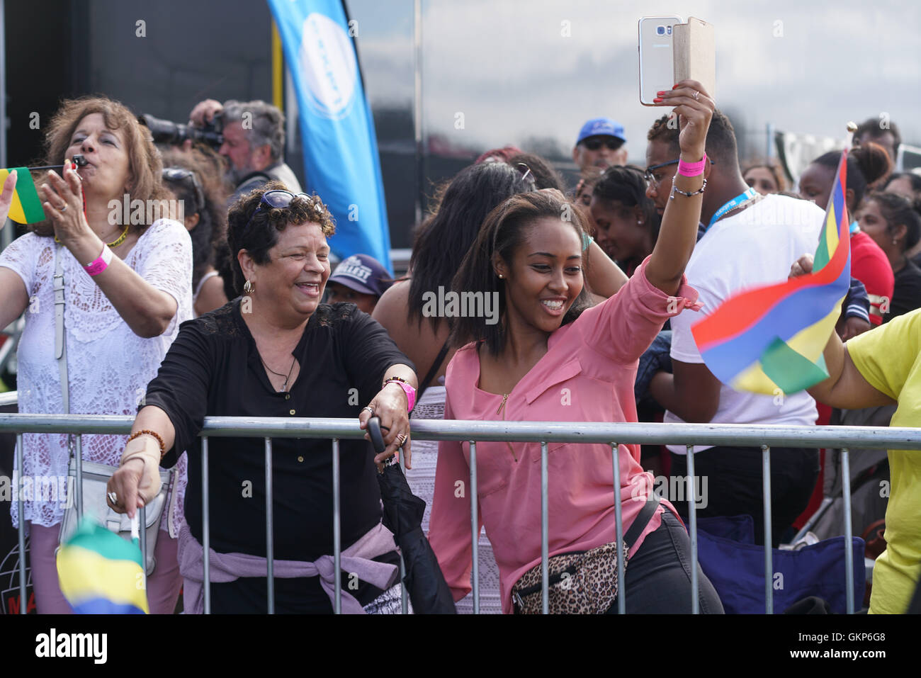 London, UK. 21st Aug, 2016. Thousands attends the Mauritian culture ...