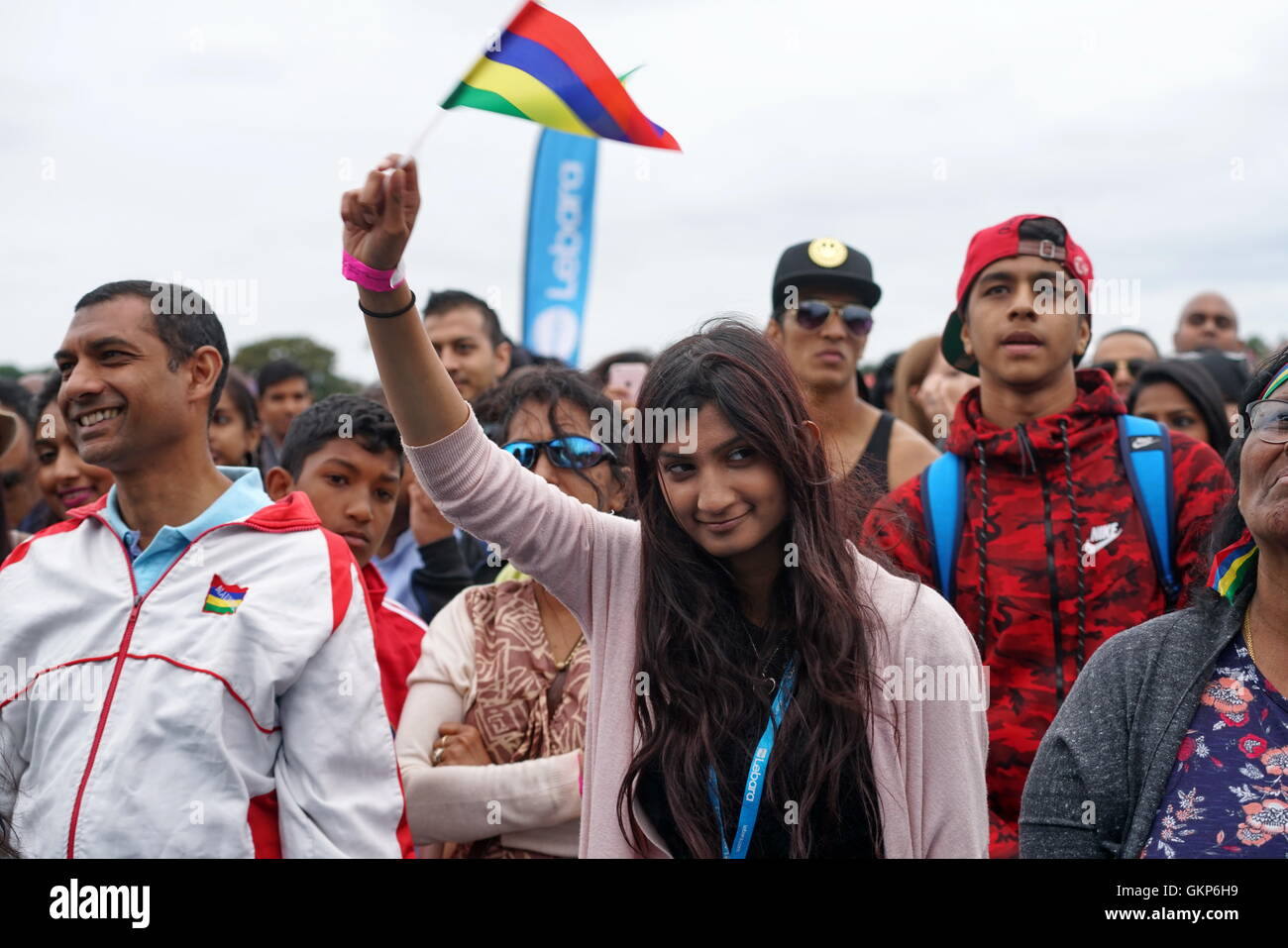 London, UK. 21st Aug, 2016. Thousands attends the Mauritian culture ...