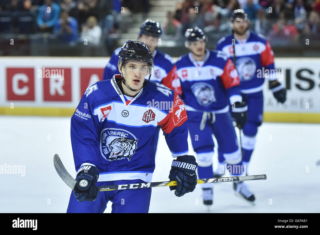 Liberec, Czech Republic. 21st Aug, 2016. Jan Ordos of Liberec during ...