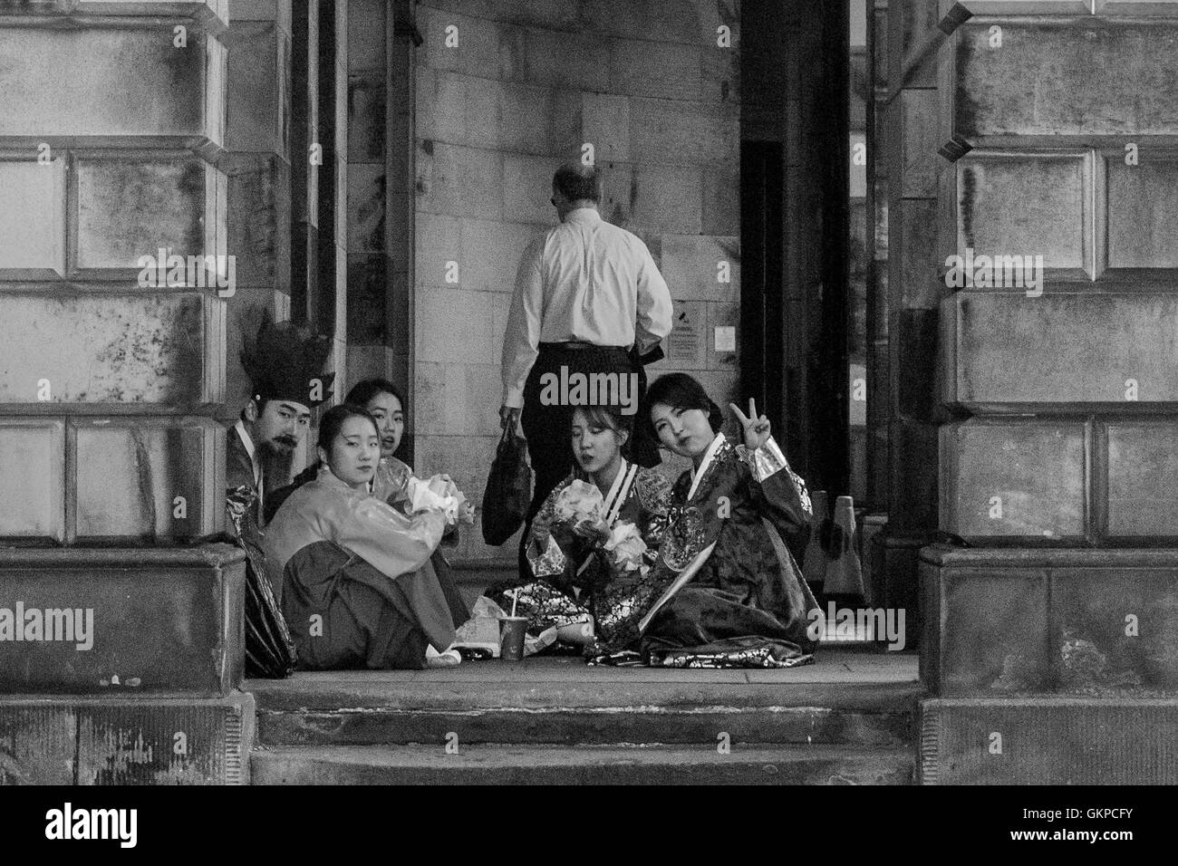 Scotland street art Black and White Stock Photos & Images - Alamy