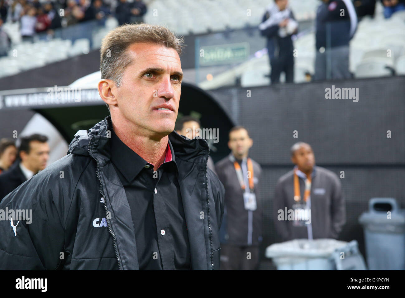 SÃO PAULO, SP - 22.08.2016: CORINTHIANS X VITÓRIA - The coach of ...