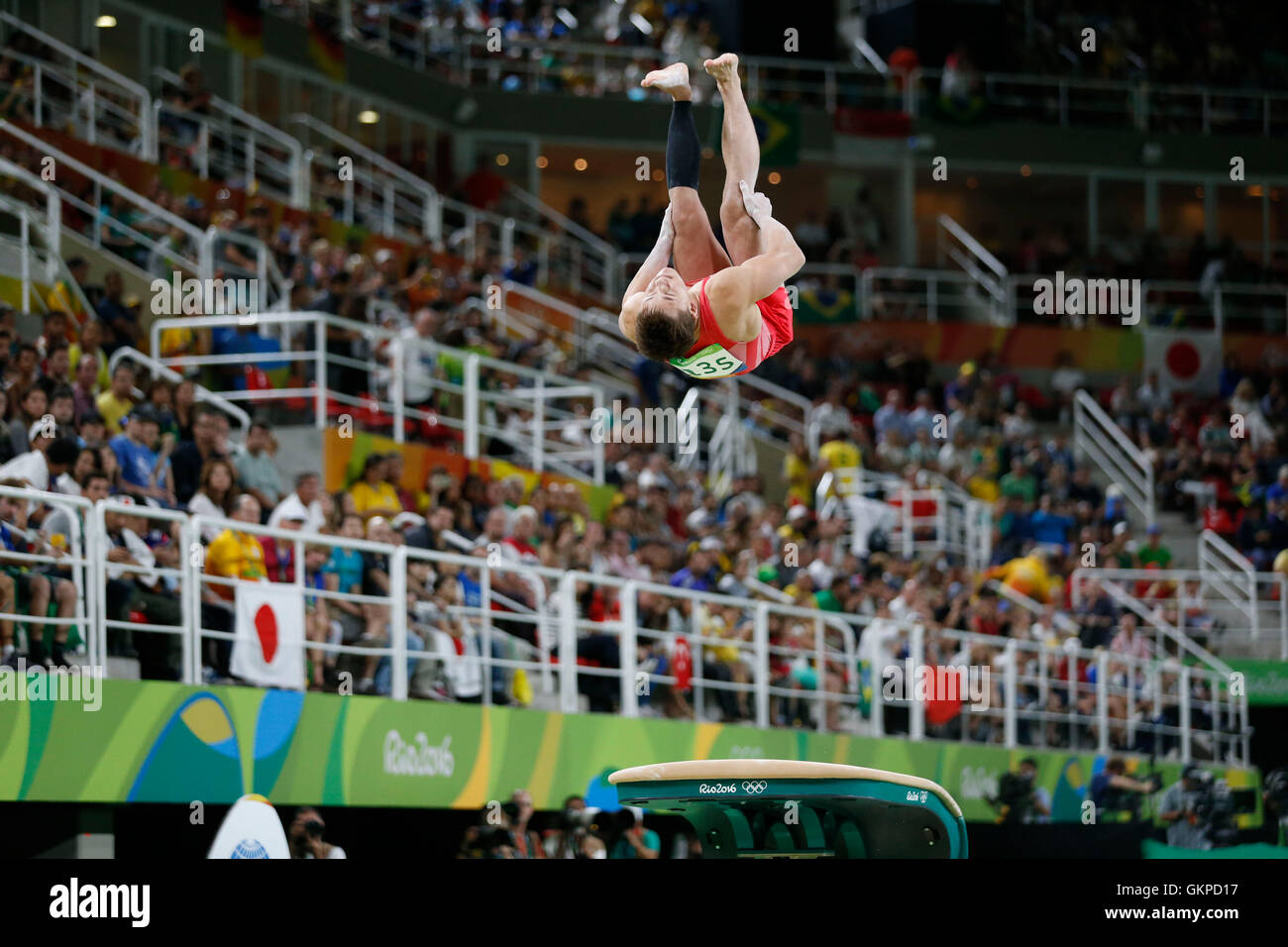 Rio de Janeiro, Brazil. 8th Aug, 2016. Brinn Bevan (GBR) Artistic ...