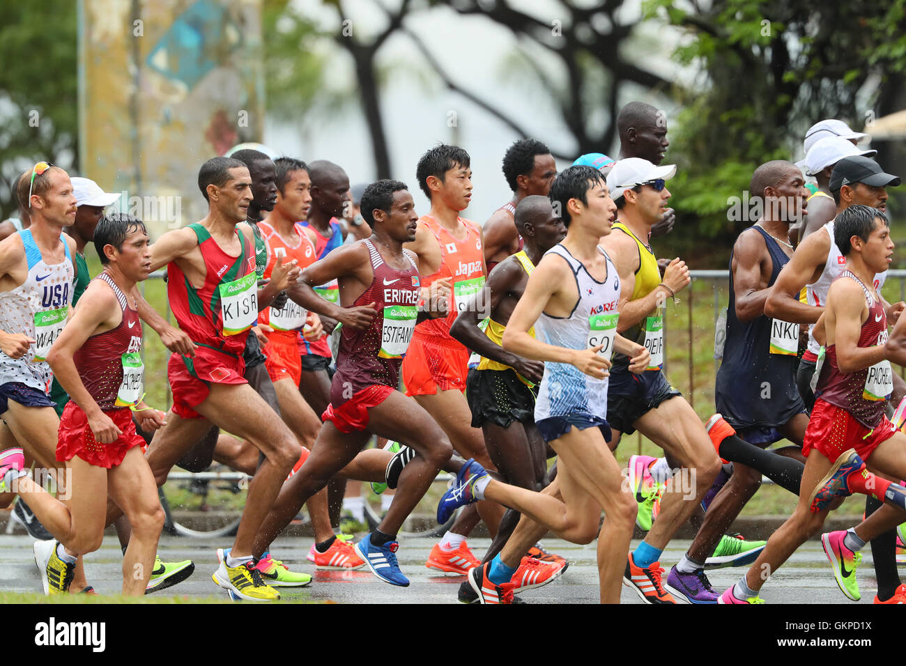 Rio de Janeiro, Brazil. 21st Aug, 2016. Satoru Sasaki (JPN) Marathon ...