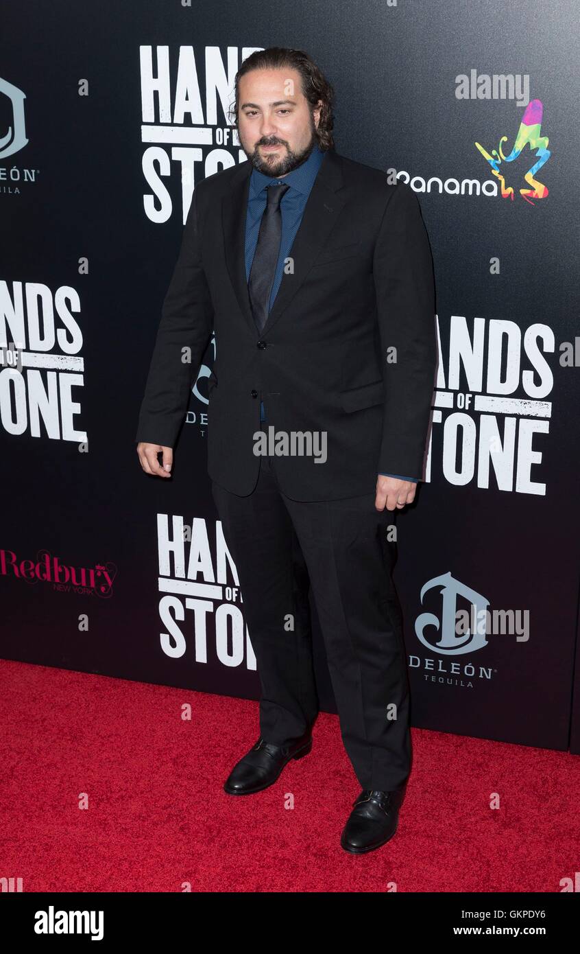 New York, NY, USA. 22nd Aug, 2016. Jonathan Jakubowicz at arrivals for ...