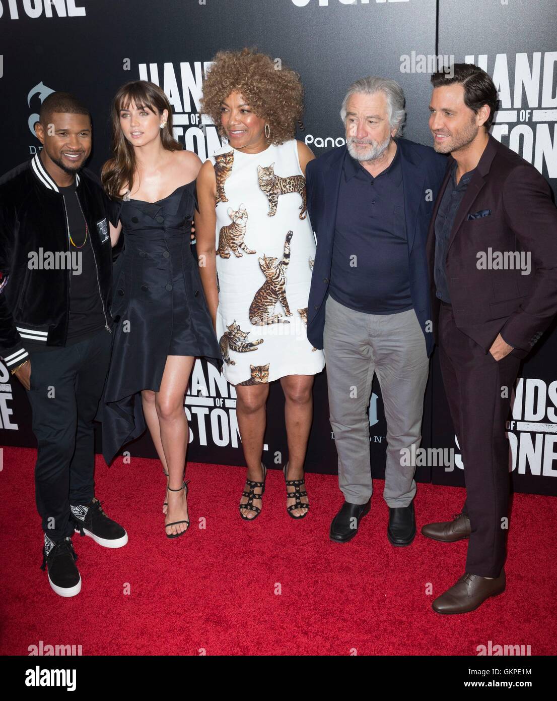New York, NY, USA. 22nd Aug, 2016. Usher Raymond IV, Ana De Armas ...