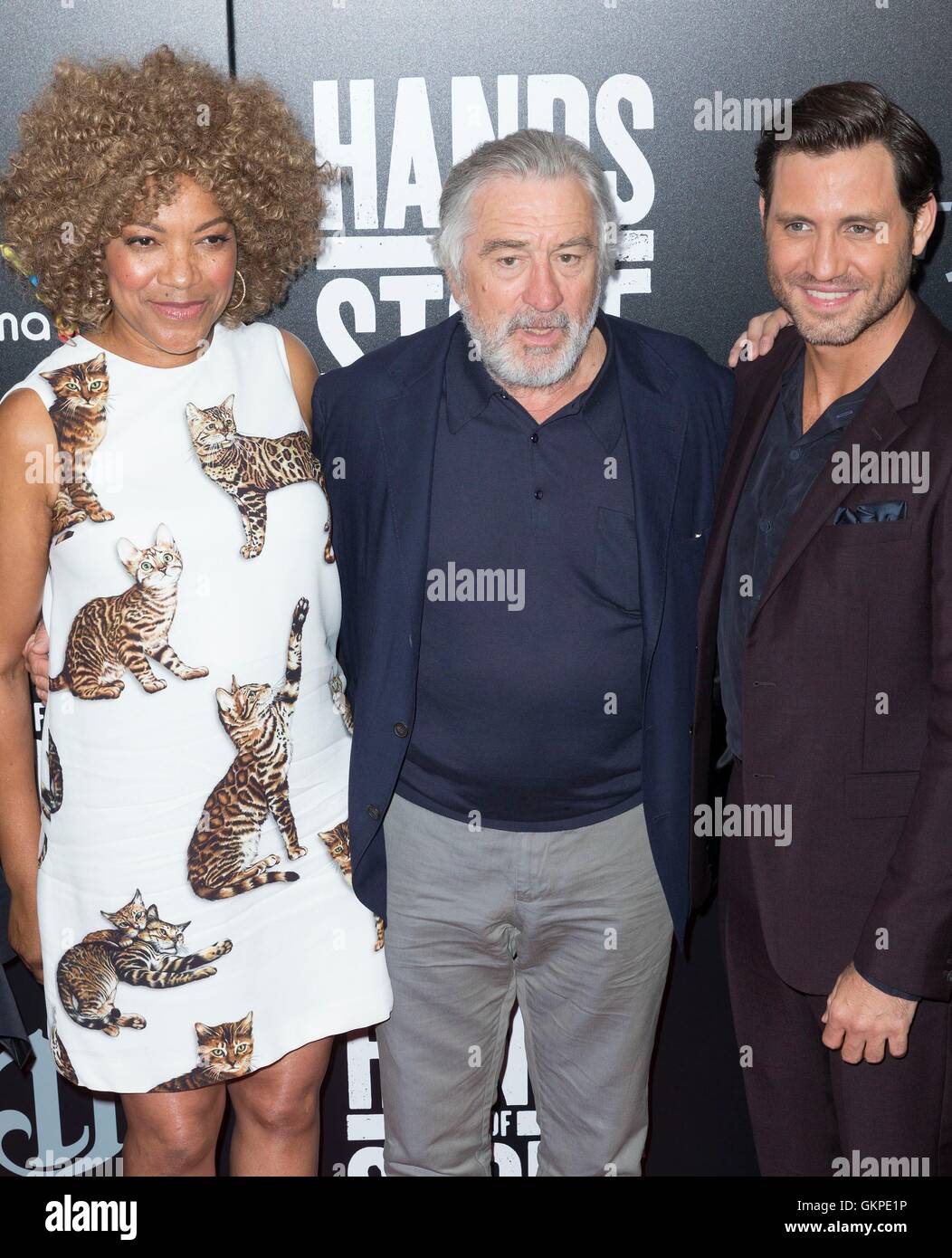New York, NY, USA. 22nd Aug, 2016. Grace Hightower, Robert De Niro ...