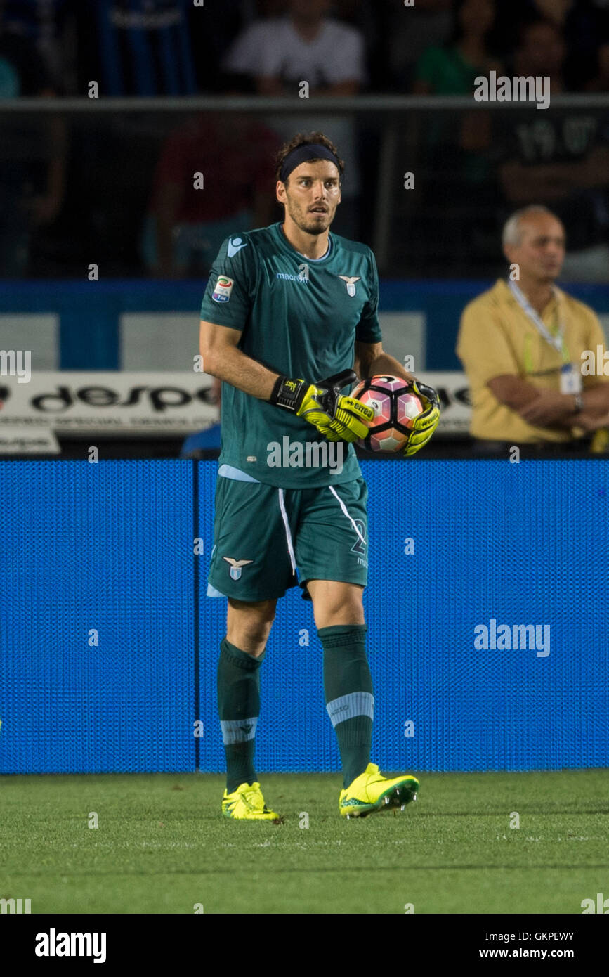 Bergamo, Italy. 21st Aug, 2016. Federico Marchetti (Lazio) Football ...